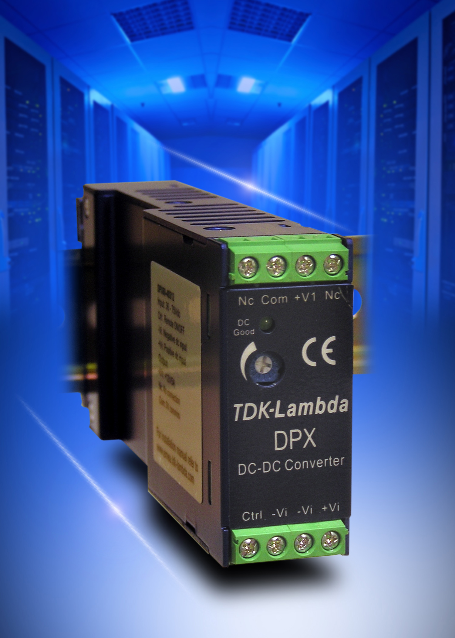 Low power DIN-rail DC-DC converters from TDK-Lambda