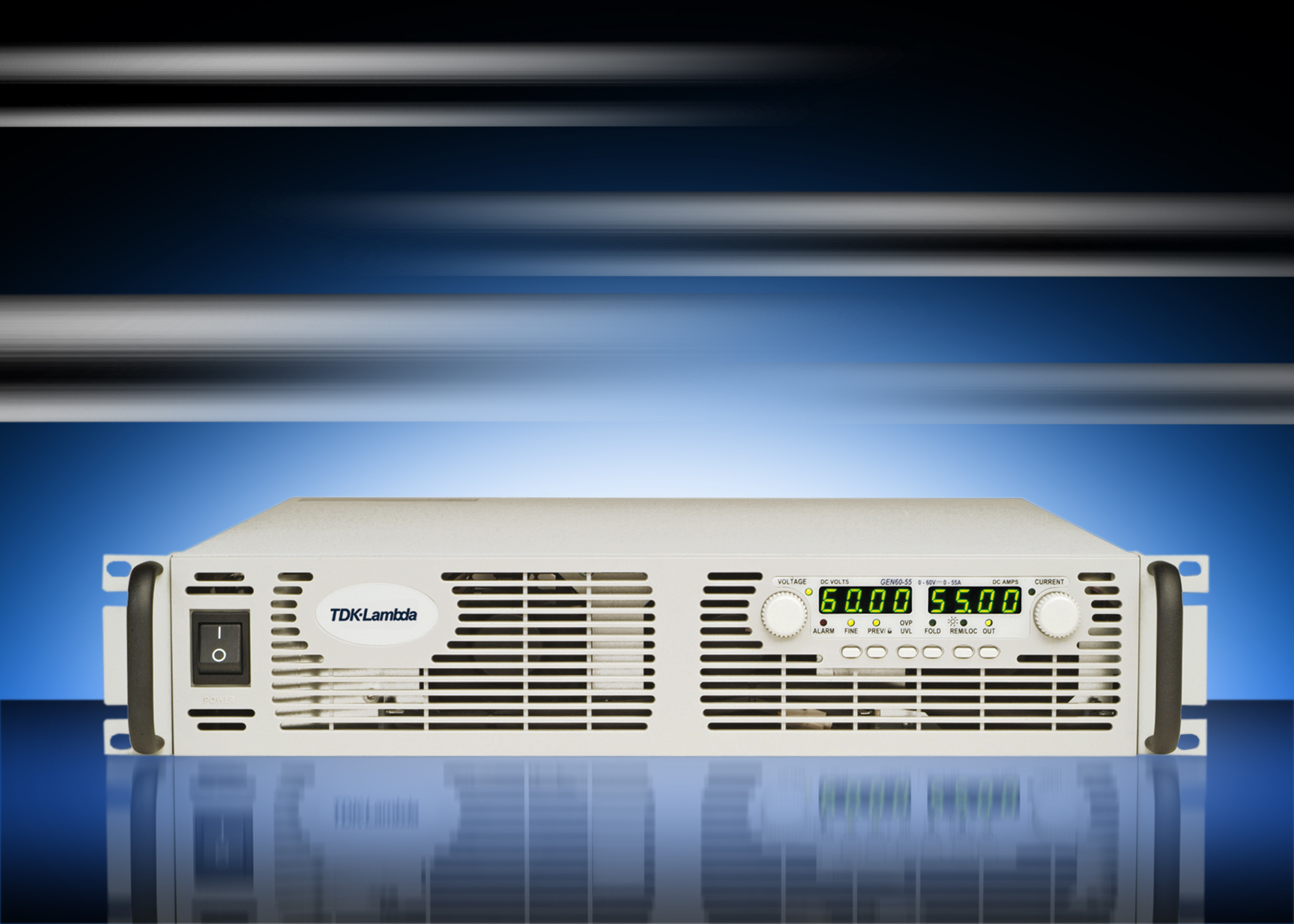 GENESYS™ 2U 3.3kW and 5kW Rack Mount power supply