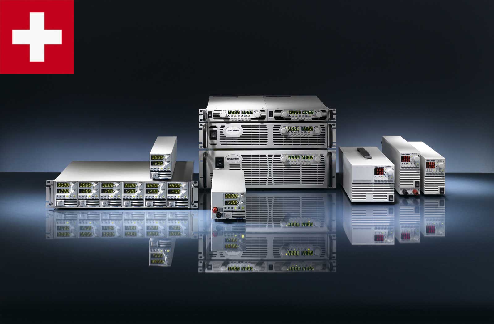 TDK-Lambda Schweiz - AC-DC-Netzgeräte, DC-DC-Wandler & programmierbare Stromversorgungen
