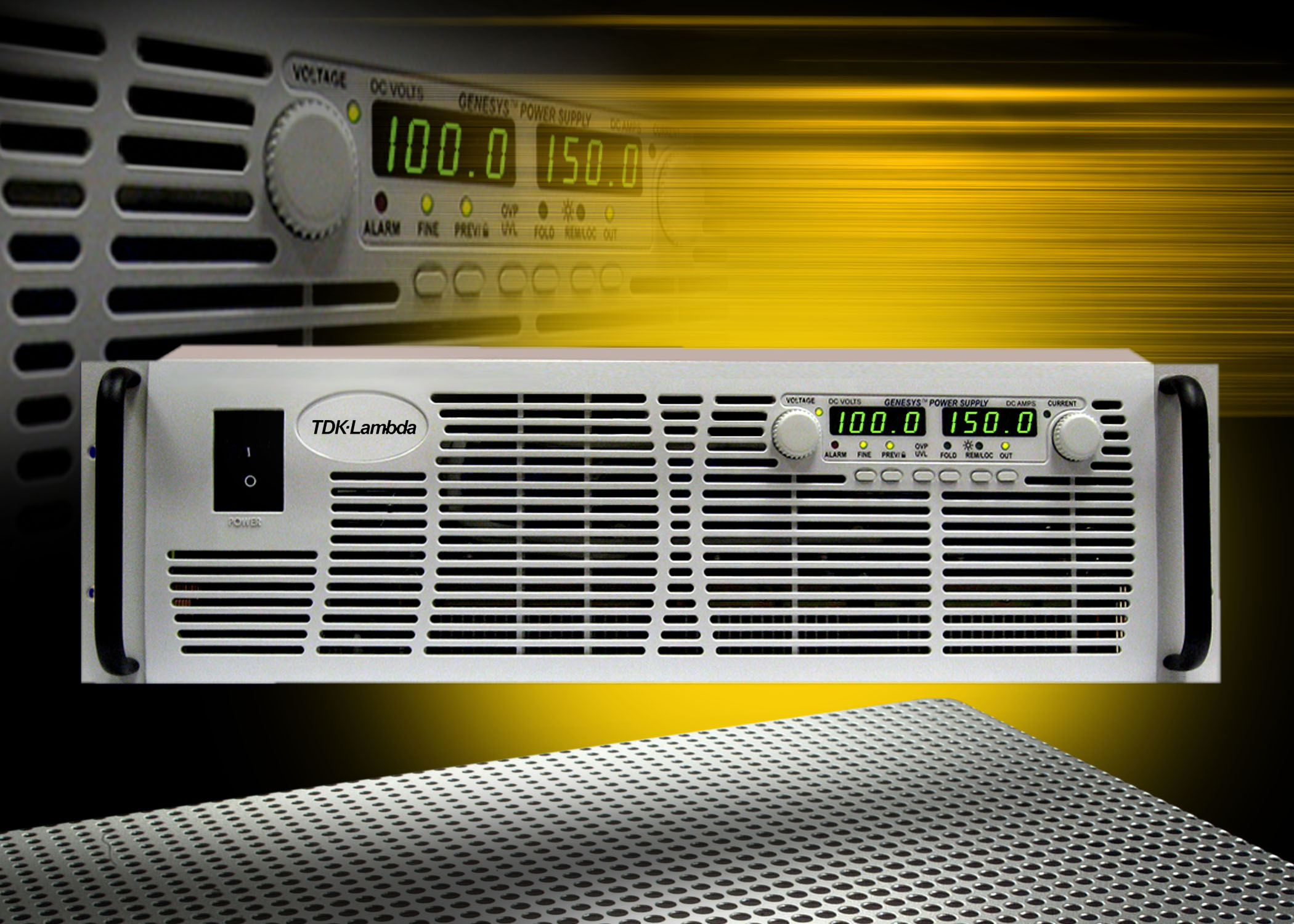 Genesys™ 3U 10kW and 15kW Rack Mount power supply
