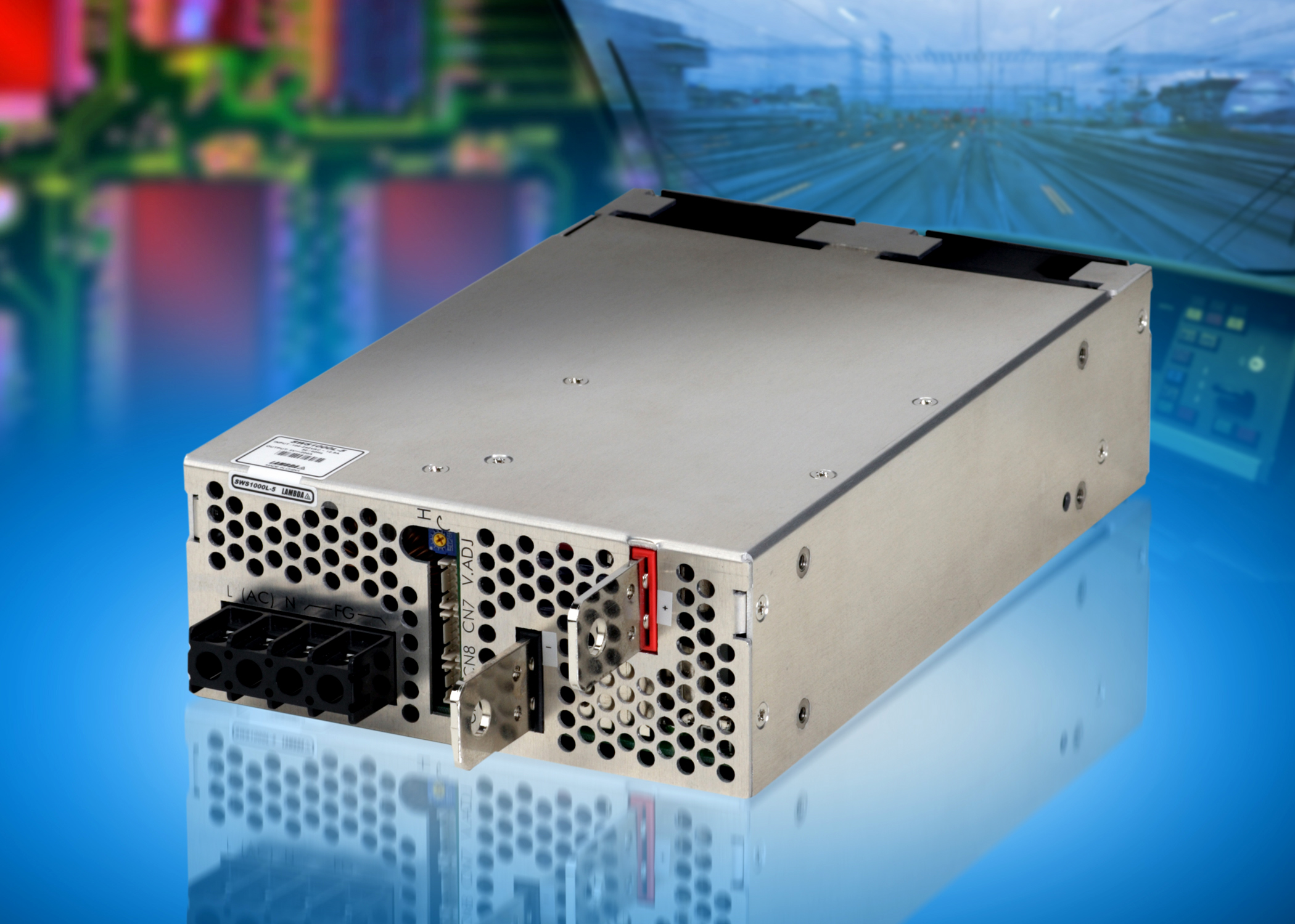 SWS600/1000L 600W & 1000W Low Profile Single Output Power Supplies