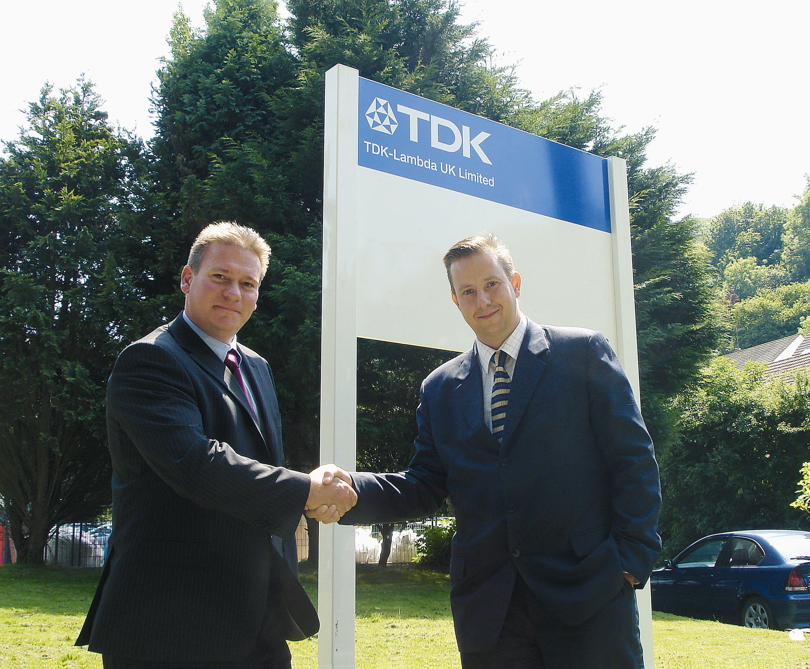 TDK-LAMBDA AND ASPEN SIGN UK DISTRIBUTION DEAL